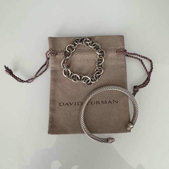David Yurman | Jewelry | David Yurman Cable Bracelet Set | Poshmark